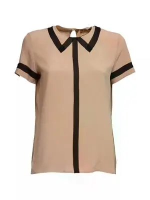 N°21 Blouse With Black Trims