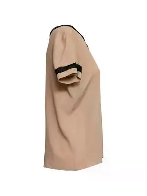 N°21 Blouse With Black Trims