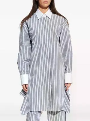 Stella McCartney Striped Cotton Shirt Dress