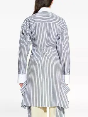 Stella McCartney Striped Cotton Shirt Dress