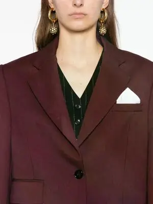 Elisabetta Franchi Square Pocket Blazer