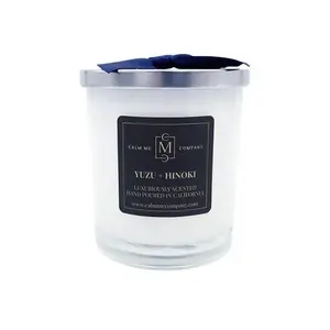 CALM ME Yuzu + Hinoki Candle 340g - None