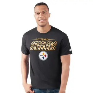 STARTER Pittsburgh Steelers Prime Time T-shirt - Black