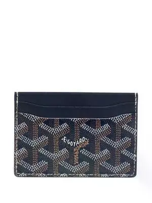 Goyard Pre-owned Tom And Jerry-print Saint Sulpice Card Holder - Multicolour