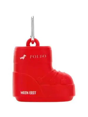 POLDO DOG COUTURE X Moon Boot Bag Dispenser - Red