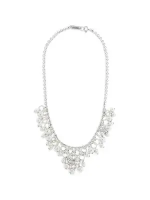 Isabel Marant Étoile Beaded Chain Necklace - Silver