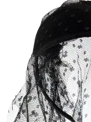 Alexander McQueen Lace Veil Headband