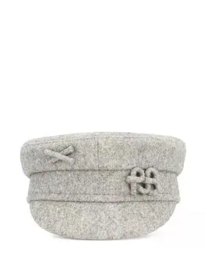 Ruslan Baginskiy Knot-detail Beret - Grey