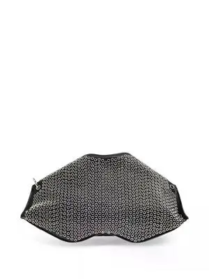 Alexander McQueen Manta Studded Zip Clutch