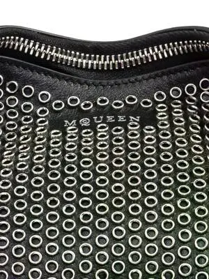 Alexander McQueen Manta Studded Zip Clutch