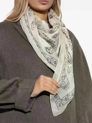 Alexander McQueen Skull-print Scarf