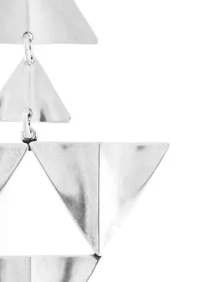 Isabel Marant Étoile Triangle Geometric Earrings - Silver