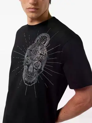 Philipp Plein Rhinestone-skull T-shirt