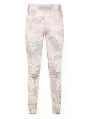 Philipp Plein Printed Leggings For Women