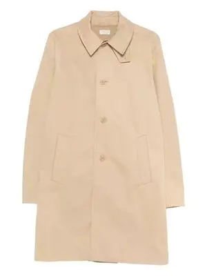 FURSAC Button Pocket Trench Coat