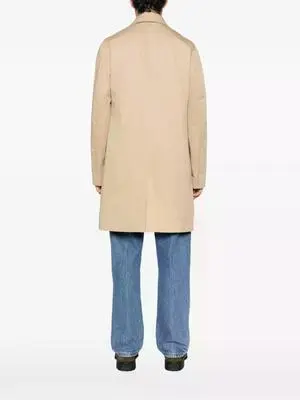 FURSAC Button Pocket Trench Coat