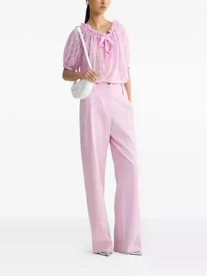 PATOU Tall-waistband Straight Trousers