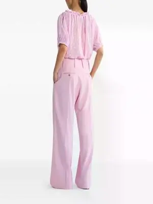 PATOU Tall-waistband Straight Trousers