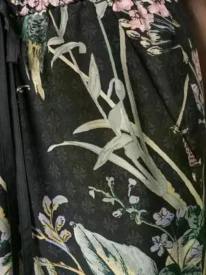 Red Valentino Floral-print Trousers