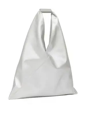 MAISON MARGIELA Japanese Triangular Folded Tote Bag - Silver