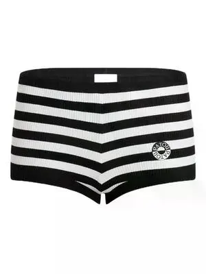 Patou Striped Pattern Shorts