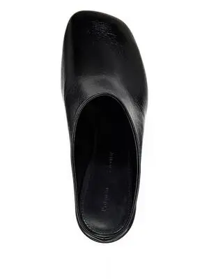Proenza Schouler Slant Leather Mules