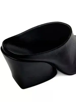 Proenza Schouler Slant Leather Mules