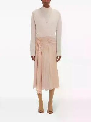 Victoria Beckham Wrap-front Cashmere Cardigan