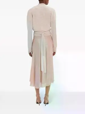 Victoria Beckham Wrap-front Cashmere Cardigan
