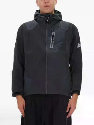 AND WANDER Zip-up Hooded Jacket