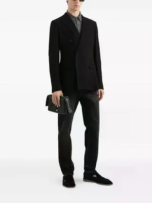 Dolce & Gabbana Double-breasted Blazer - Black