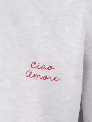 Giada Benincasa Logo-embroidered Sweatshirt