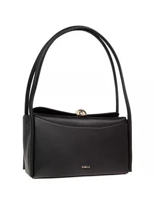 Furla Nicole Leather Tote Bag - Black