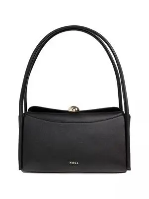 Furla Nicole Leather Tote Bag - Black