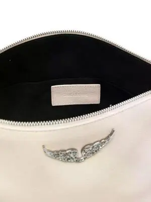 Zadig&Voltaire Jim Wings-detail Top-handle Shoulder Bag - Neutrals