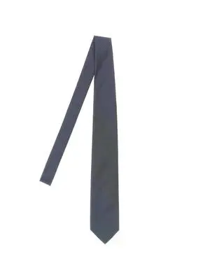 TOM FORD Jacquard Silk Neck Tie - Blue