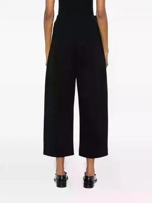 Max Mara Cropped High-waisted Trousers
