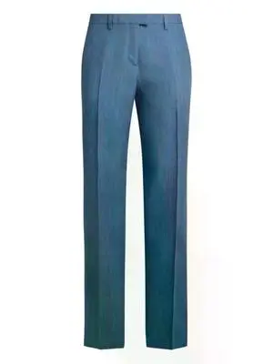 Etro Striped Straight-leg Trousers