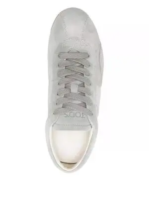 TOD'S Laced Low-top Sneakers - Grey