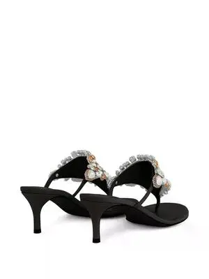 Rabanne Crystal-embellished Sandals
