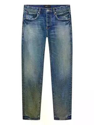 PURPLE BRAND Cracked Skinny Jeans