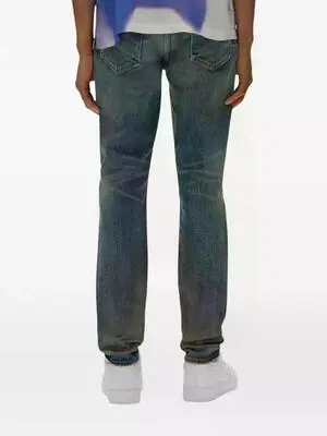PURPLE BRAND Cracked Skinny Jeans