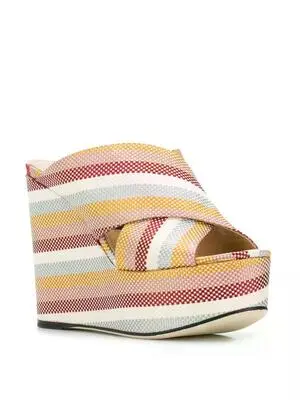 SERGIO ROSSI Wedge Heel Sandals