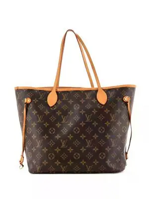 LOUIS VUITTON Neverfull Nm Monogram Canvas Mm Tote Bag