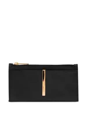 TOD'S Zip-up Wallet - Black