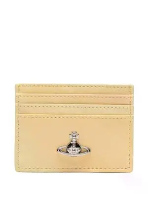 VIVIENNE WESTWOOD Orb-detail Card Holder - Yellow