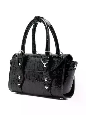 VIVIENNE WESTWOOD Bettina Orb-plaque Embossed Tote Bag