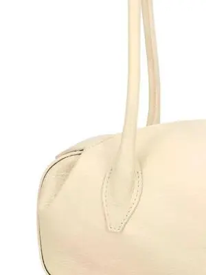 Yuzefi Mini Oyster Leather Shoulder Bag - Neutrals
