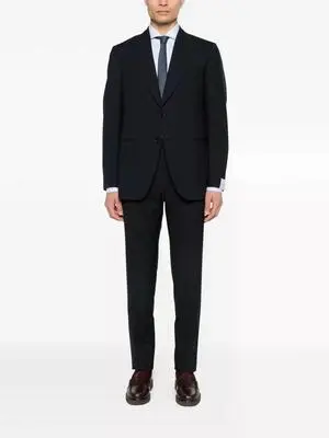 Caruso Norma Peak-lapel Suit