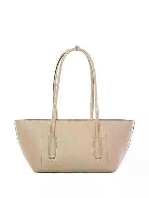 COCCINELLE External-pocket Leather Tote Bag - Neutrals